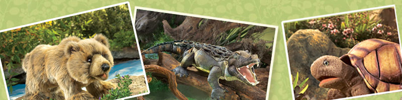 Folkmanis Puppets | Wild Animal Hand Puppets | Kaleidoscope Australian ...