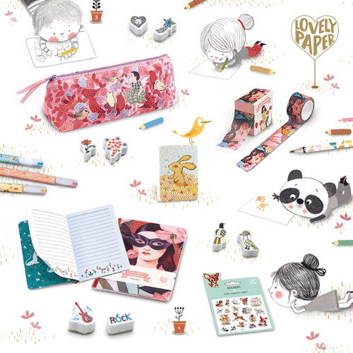 Shop by Brand Djeco Lovely Paper